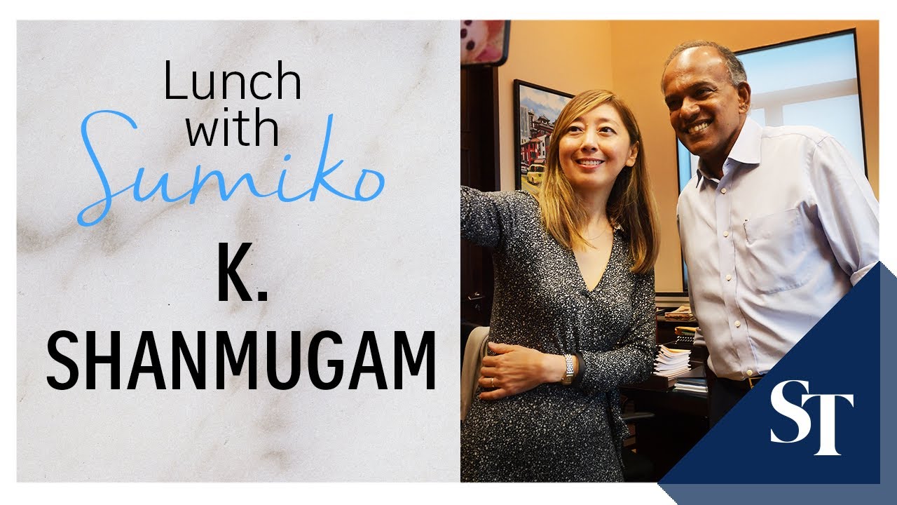 K. Shanmugam | Lunch with Sumiko | The Straits Times - YouTube