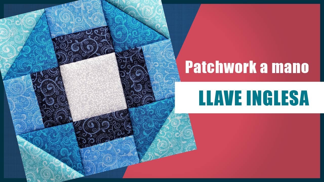 Bloque tradicional | Patchwork a mano - YouTube