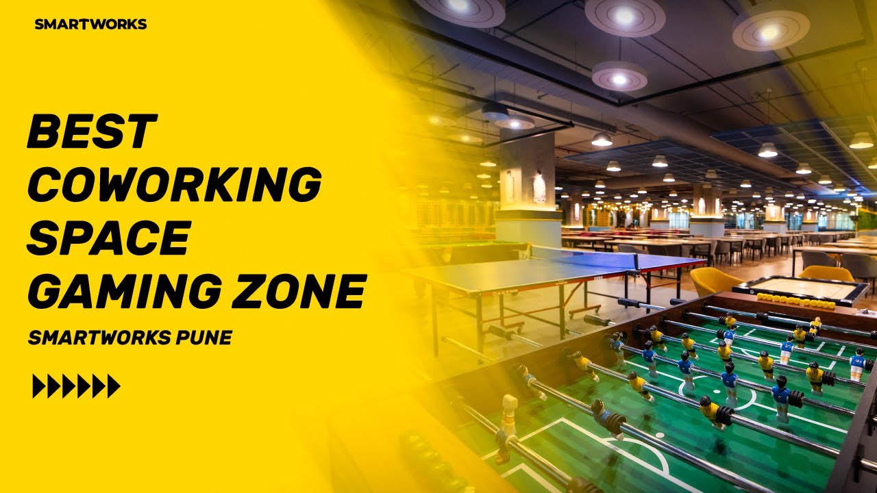 Best Office Space Gaming Zone | Office Gaming Room - Smartworks Pune ...
