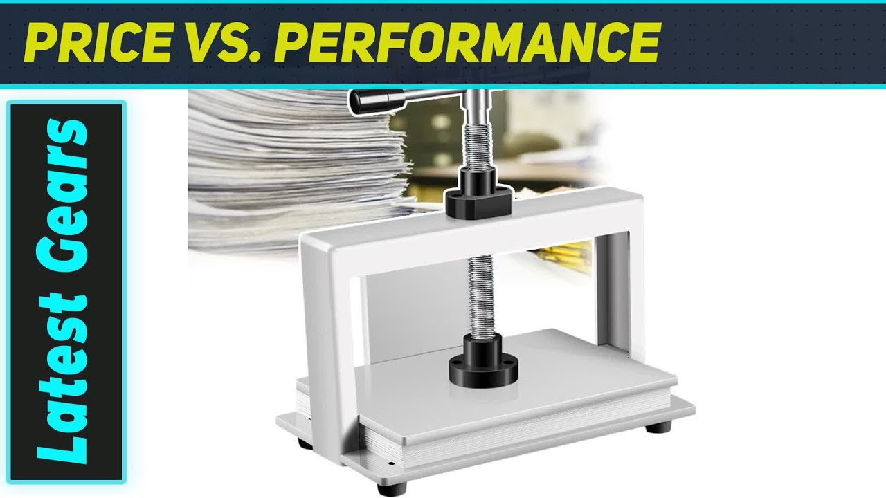 A4/A3 Book Press Machine: Unrivaled Flattening for Books & Invoices ...