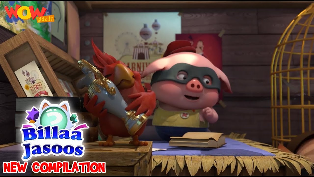 Billa Ko Khatra Hai | Billa Jasoos Cartoon Compilation Story In Hindi ...