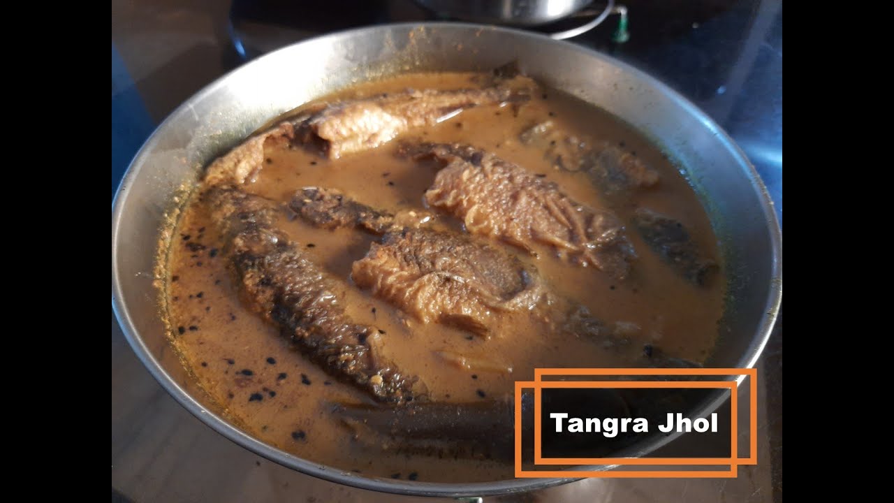 Authentic Bengali Fish - Tangra Fish Curry with Brinjal - YouTube