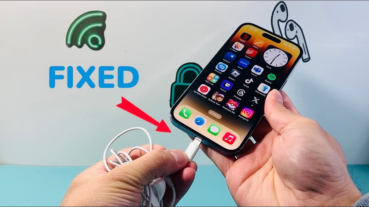 How To Fix Plugged In Headphones Not Working on iPhone! - YouTube