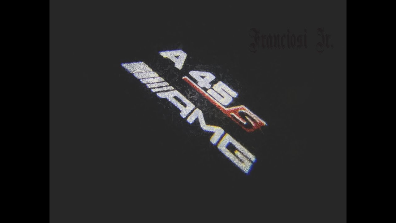 NEW DOOR LIGHTS WITH LOGO FOR MY MERCEDES-BENZ AMG A45 S 4MATIC+ 2020 ...
