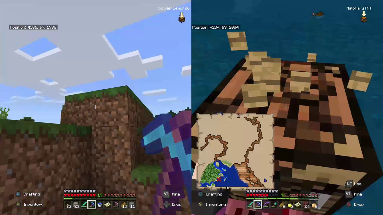 minecraft sunday part 2-5 maps from home continued - YouTube