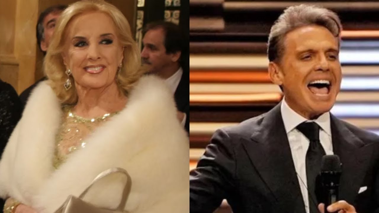 Mirtha Legrand, invitada de lujo en el show de Luis Miguel: “Me dio ...