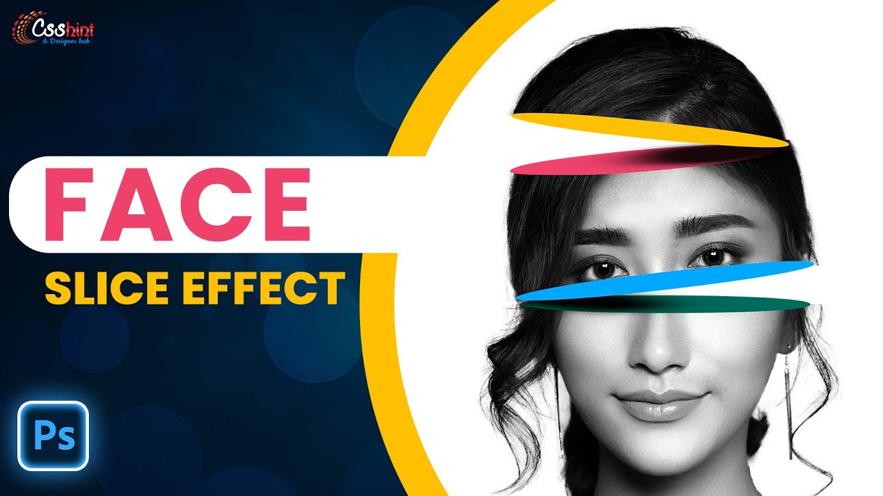 Sliced Head Cut Photo Manipulation Tutorial In Photoshop In Hindi Face Slice Effect In