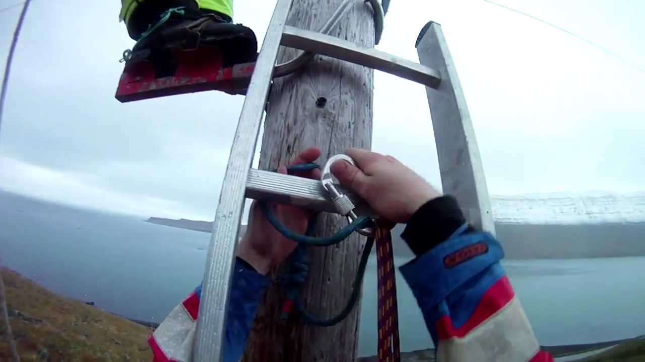 Pole top rescue - YouTube