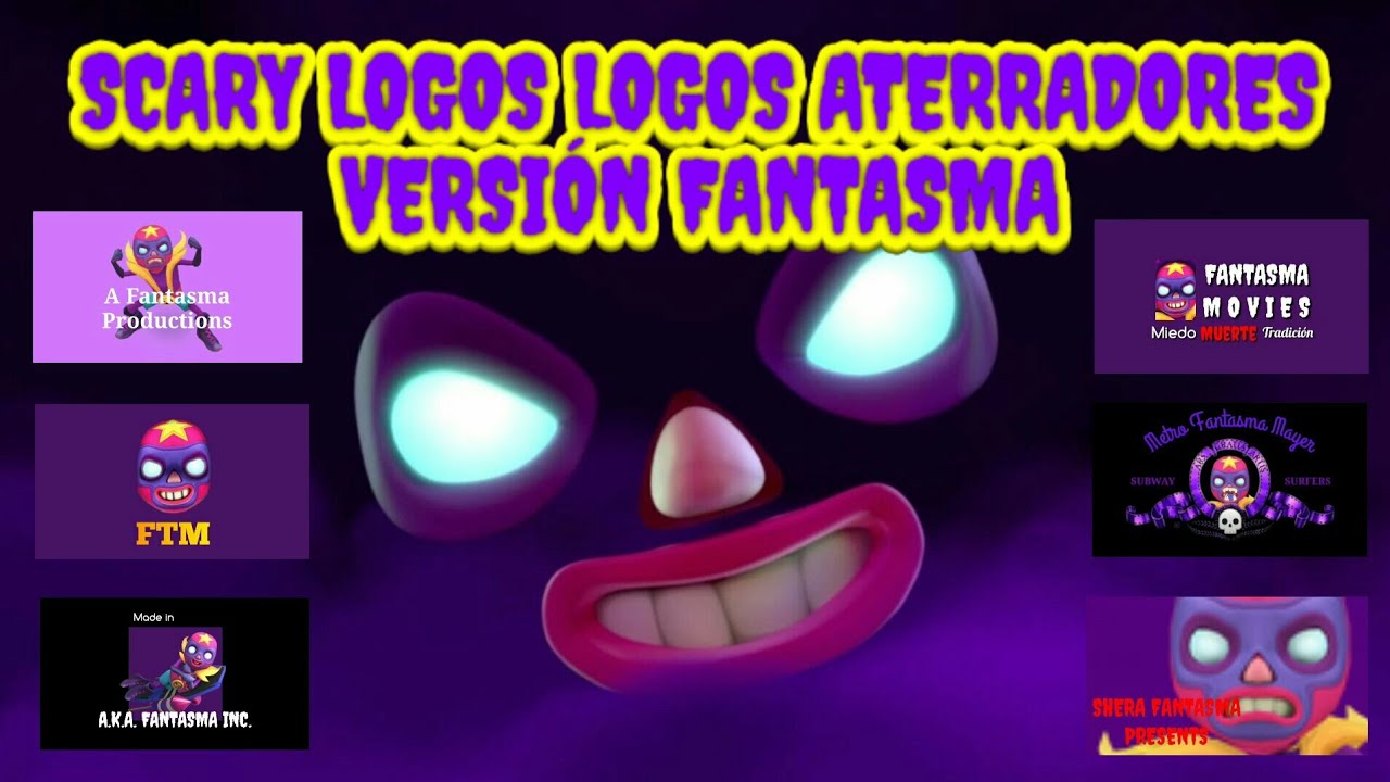 SCARY LOGOS LOGOS ATERRADORES VERSIÓN FANTASMA👻 - YouTube
