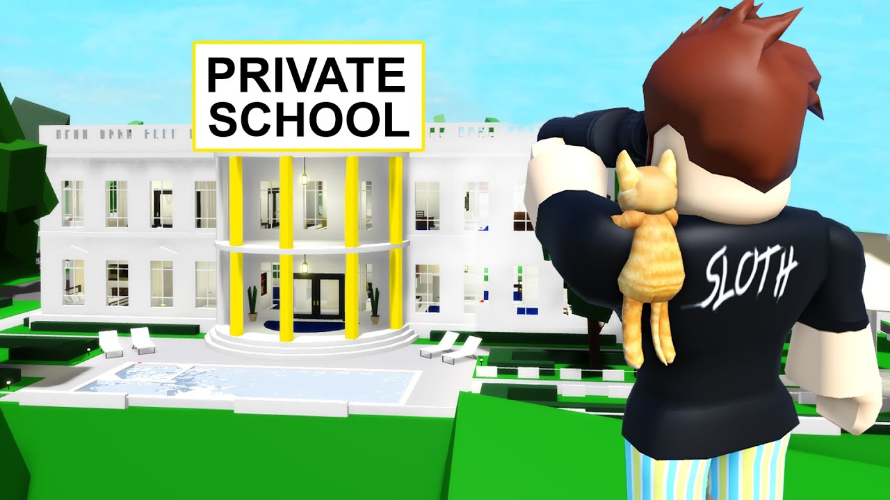 I Investigated PRIVATE SCHOOL For Baby Poke.. (Brookhaven RP) - YouTube