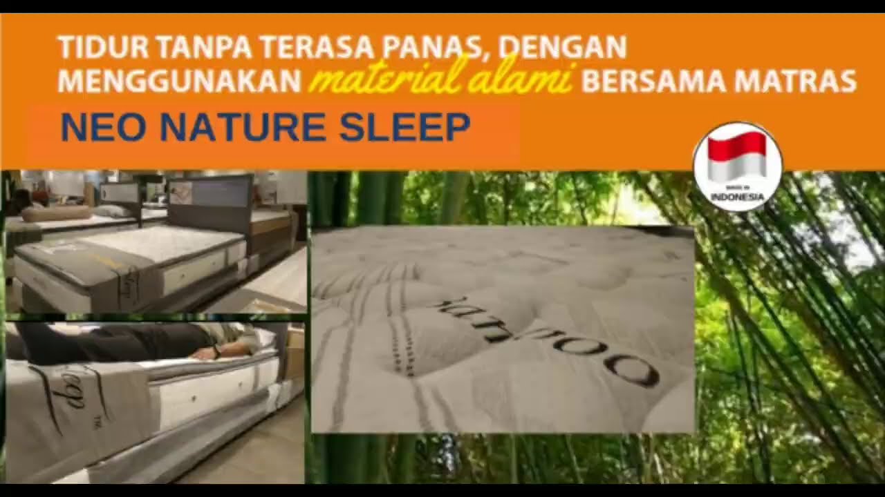 Mattress Neo Nature sleep - YouTube