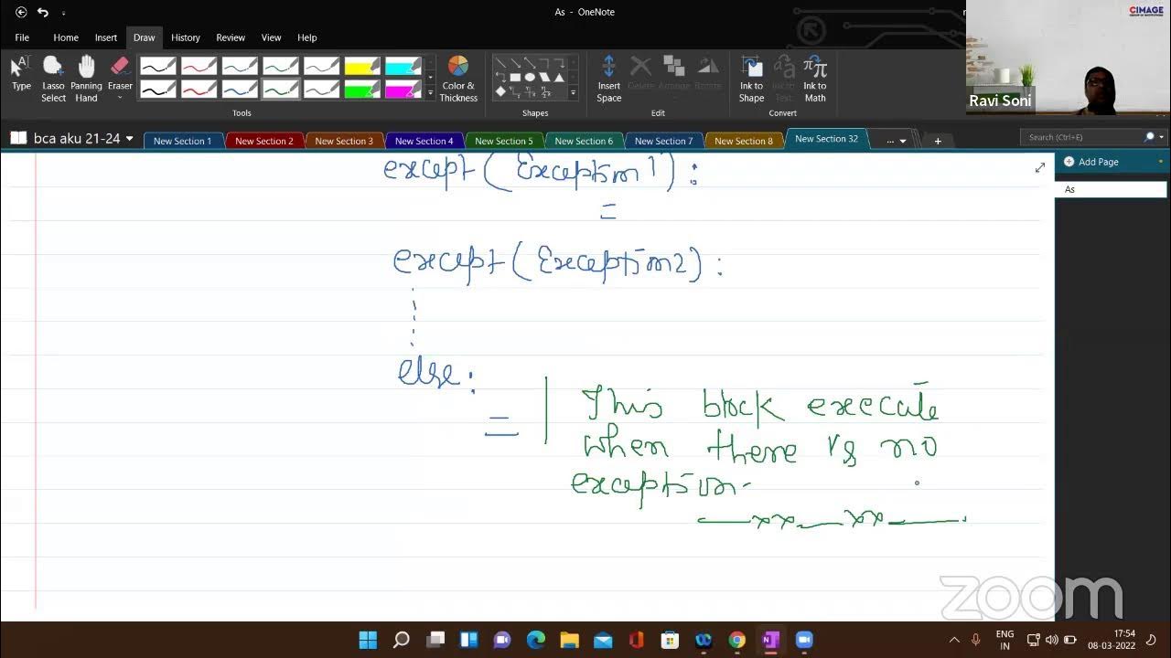 PYTHON PROGRAMMING: BCA AKU 1ST SEM B1 (5PM TO 6PM TTS) - YouTube