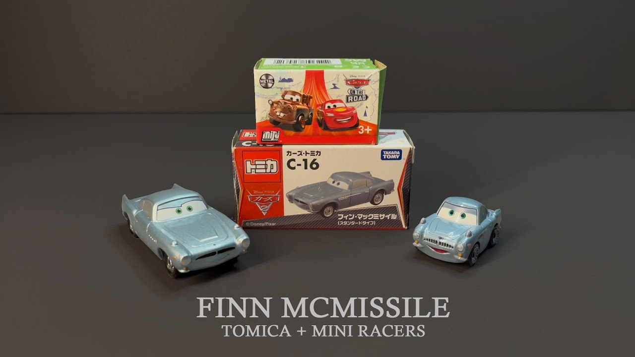 Finn McMissile: Tomica & Mini Racers from Mattel Variant [Unboxing ...