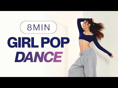 8 MIN DANCE WORKOUT - Dua Lipa, Sabrina Carpenter (Sweaty, Fun & Burn Calories)