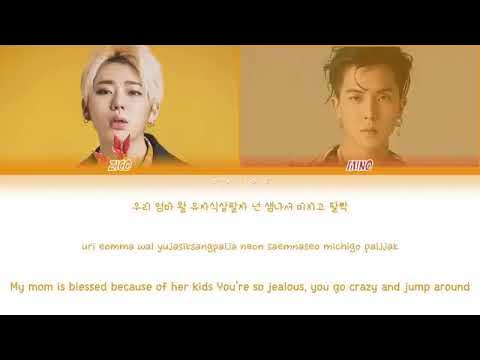 MINO ZICO 민호 지코 Okey Dokey Color Coded Lyrics Han Rom Eng - YouTube