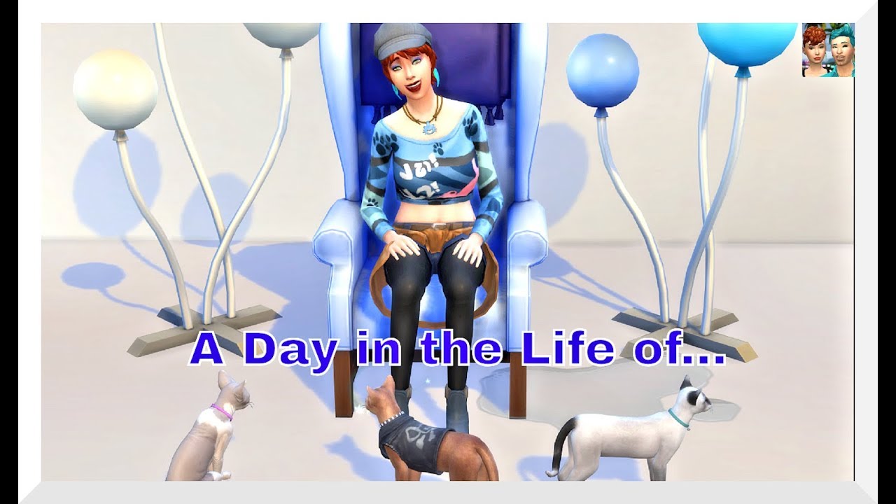 SIMS 4 VIDEO | A DAY IN THE LIFE OF | THE LYNX HOUSEHOLD - YouTube