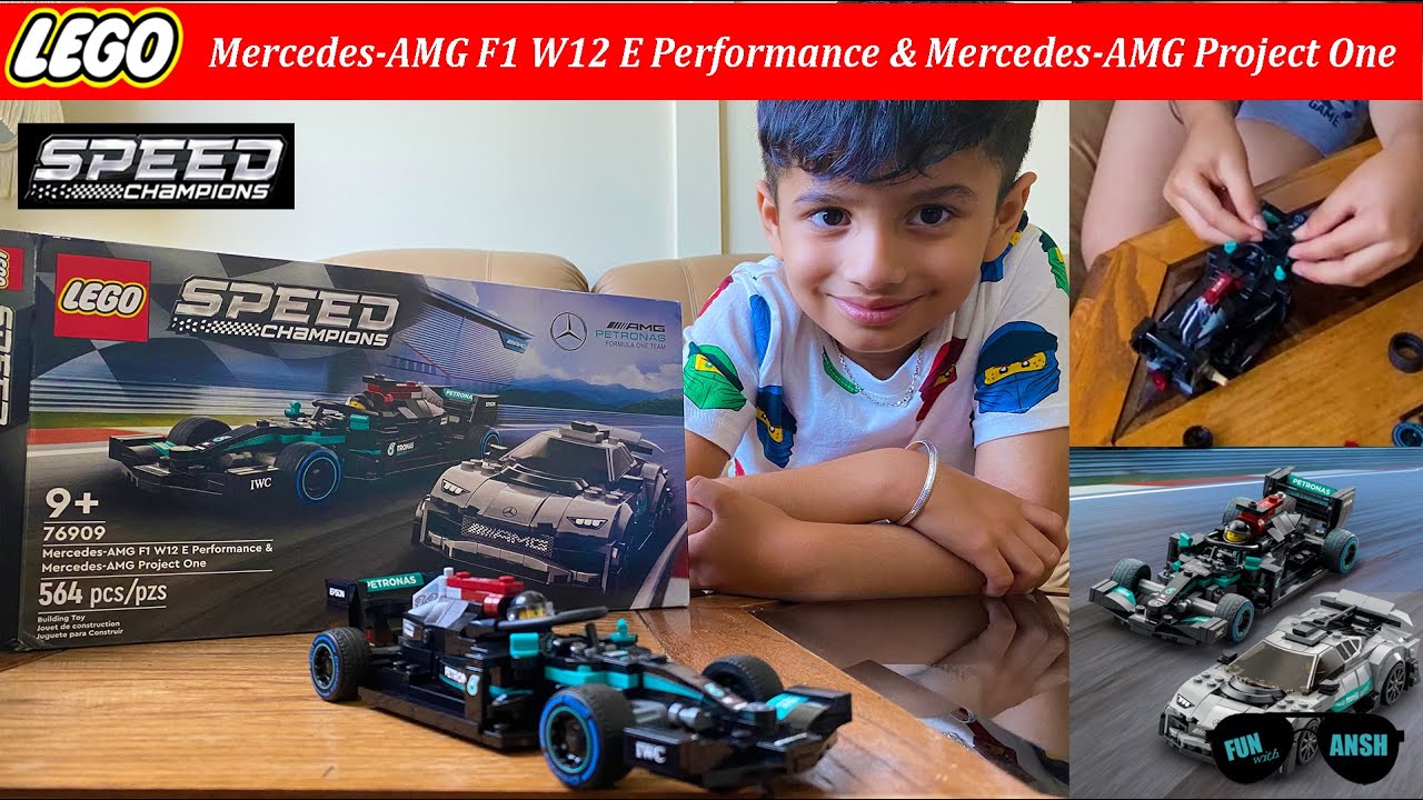 LEGO® Speed Champions Mercedes-AMG F1 W12 E Performance & Mercedes-AMG ...