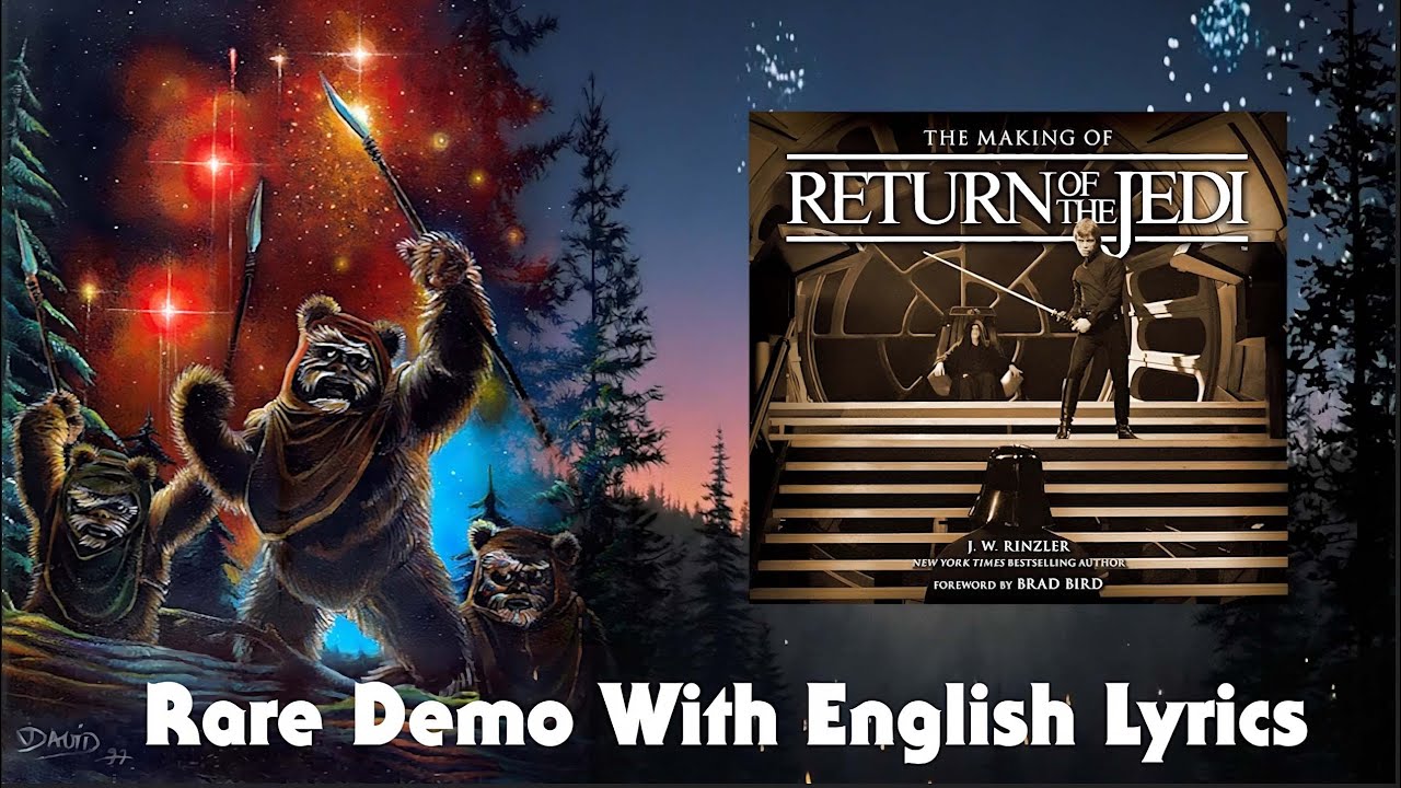 Ewok Celebration - Original English Demo | Return Of The Jedi Stereo ...