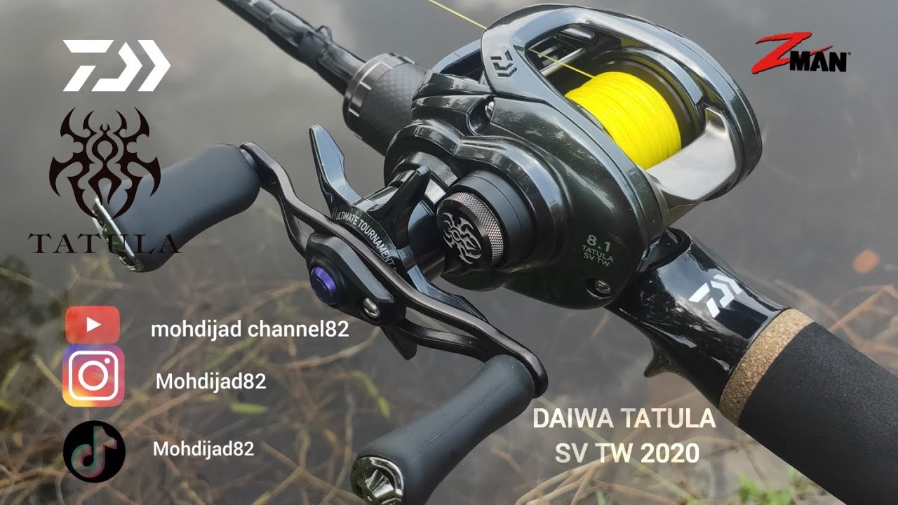 #ไดวาแทตล่า #tatula #daiwa tatula sv tw 2020 - YouTube