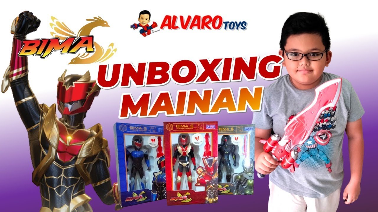 Unboxing mainan Bima S #bimasatria #rcti #bimaS - YouTube