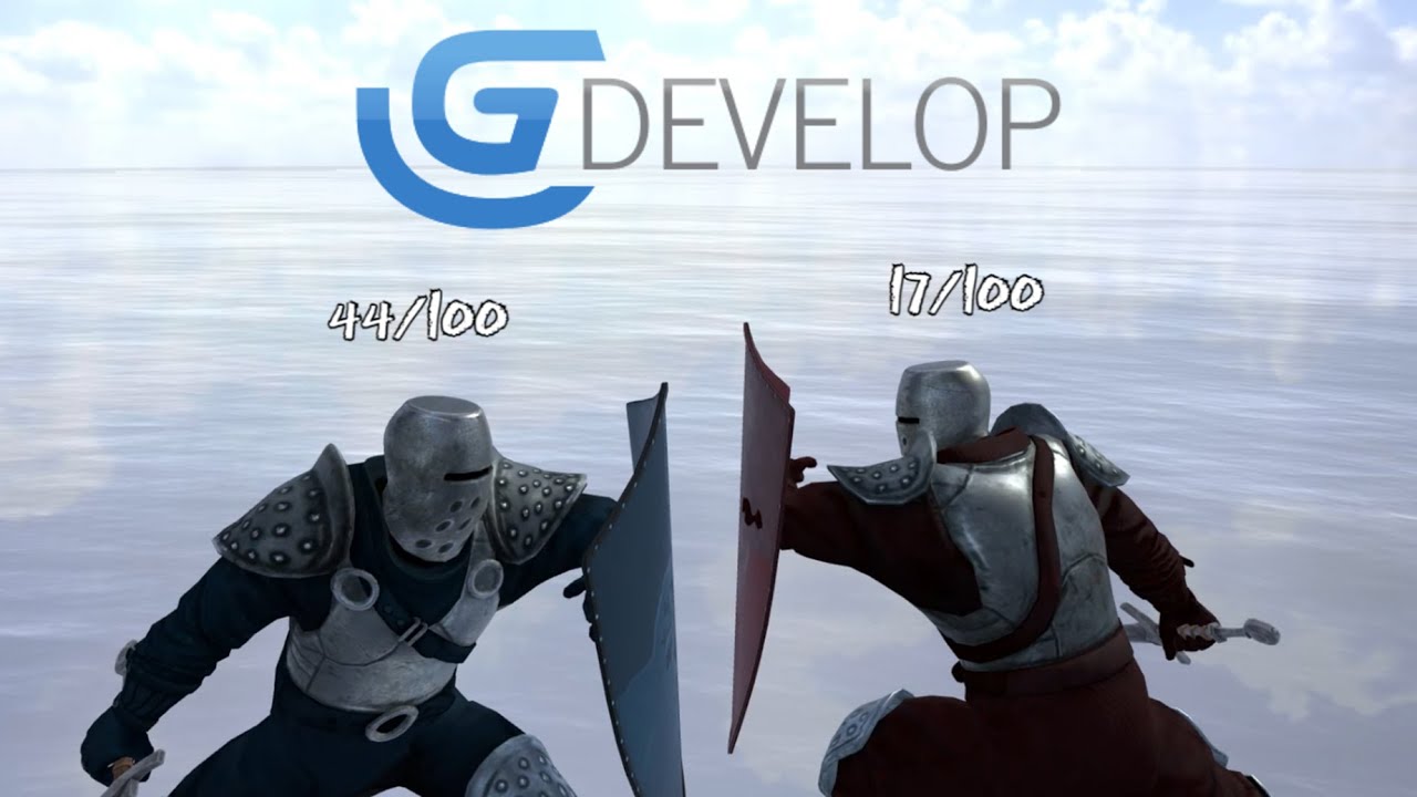 (GDevelop) Knight fighting game - Devlog #4 - YouTube