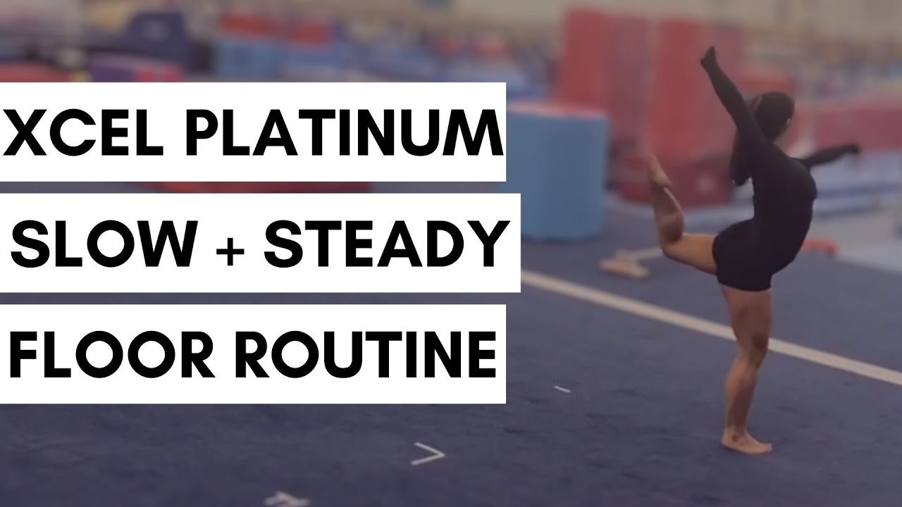 Slow + Steady Gymnastics Floor Routine | Taylor Krippner - YouTube