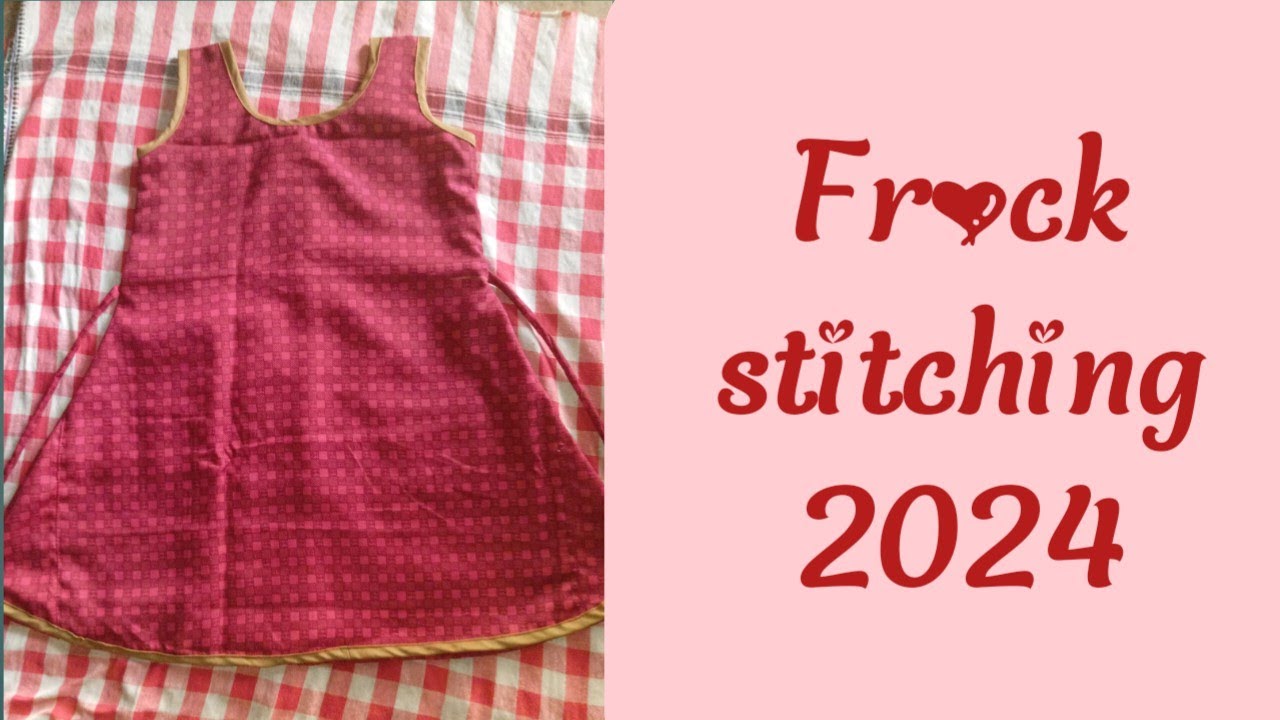 3 Years Child Frock stitching || Simple And Easy Frock stitching 2024 ...