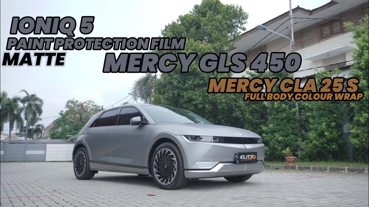 PPF Matte? Emang Ada? Ioniq 5 PPF Matte, Mercy GLS 450 PPF... - YouTube