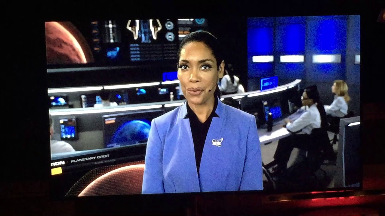 Disney World's News Mission Space Orange Mission pre-show - YouTube