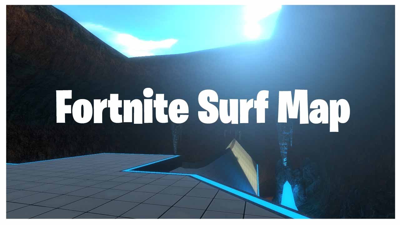 FORTNITE SURF MAP - YouTube