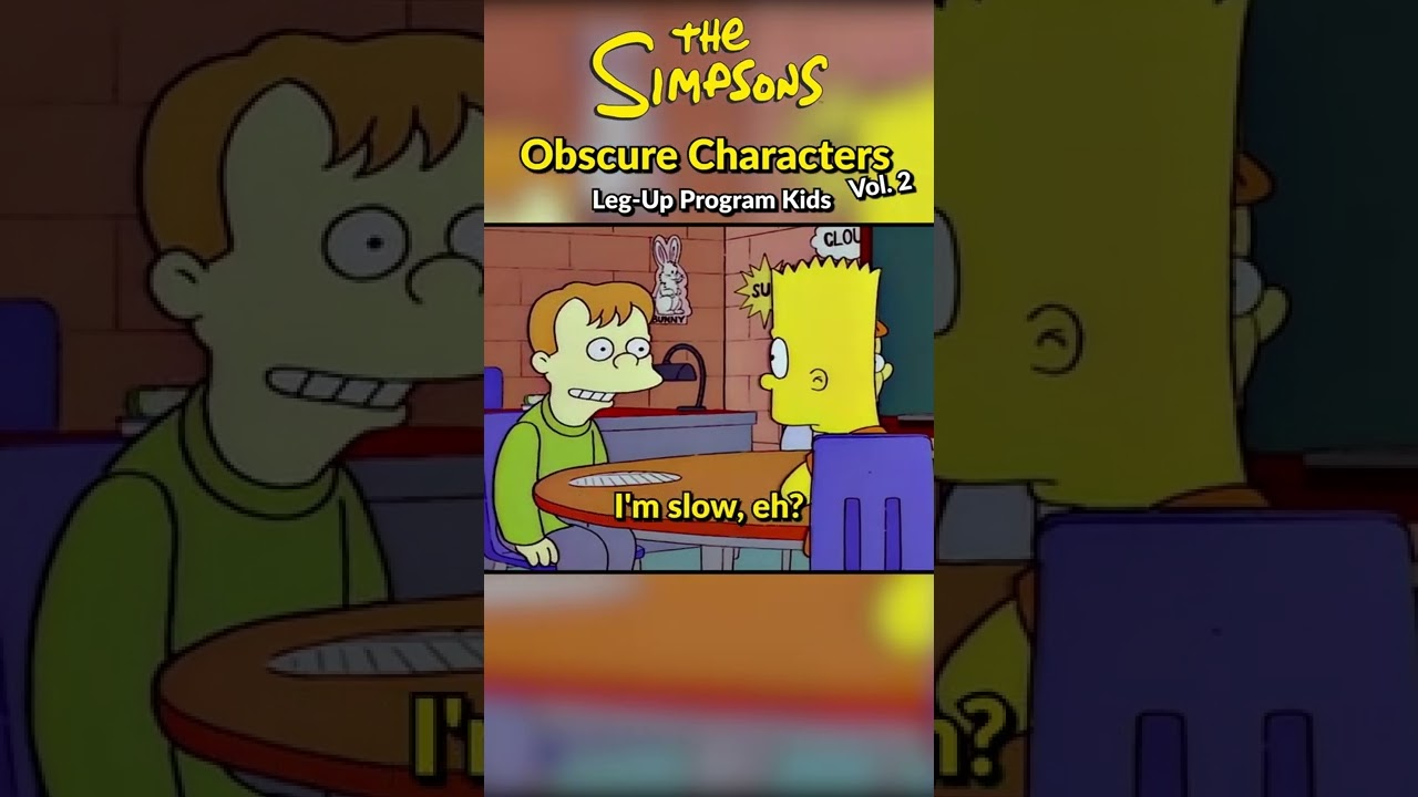 Obscure characters vol. 2 | The Simpsons #shorts - YouTube