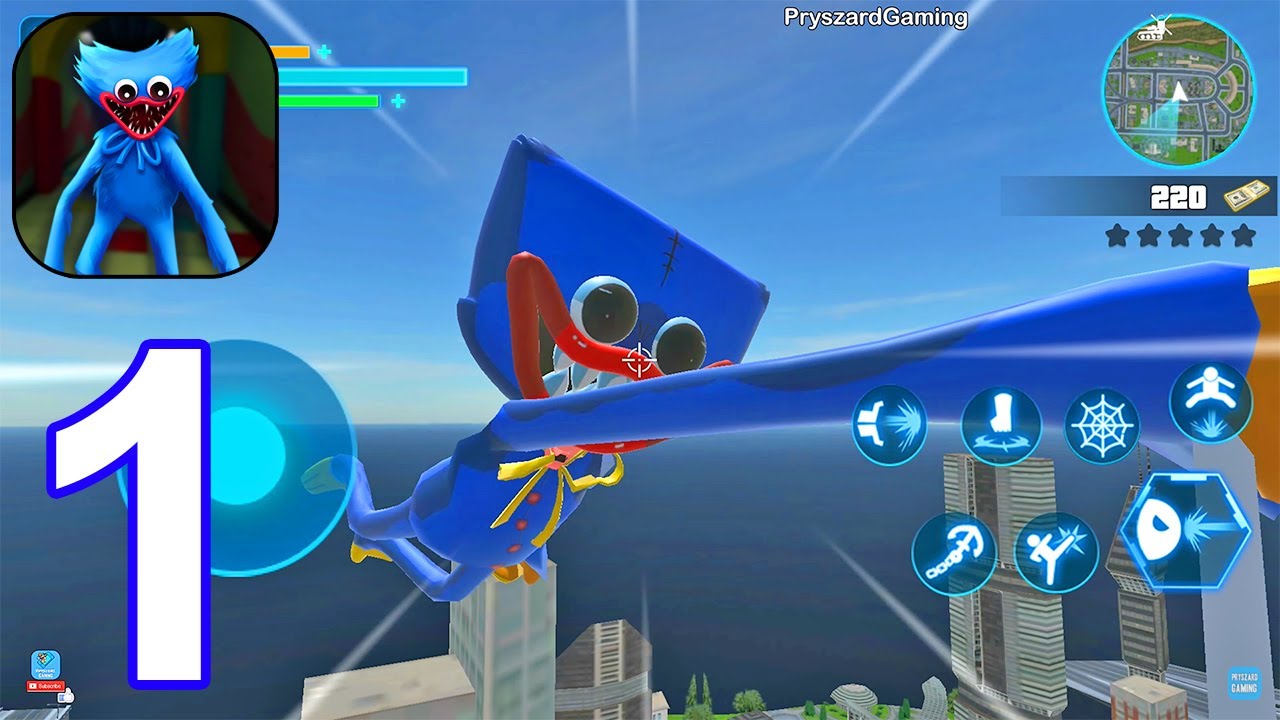 Poppy Rope Game - Gameplay Walkthrough Part 1 GTA Mode (Android,iOS ...