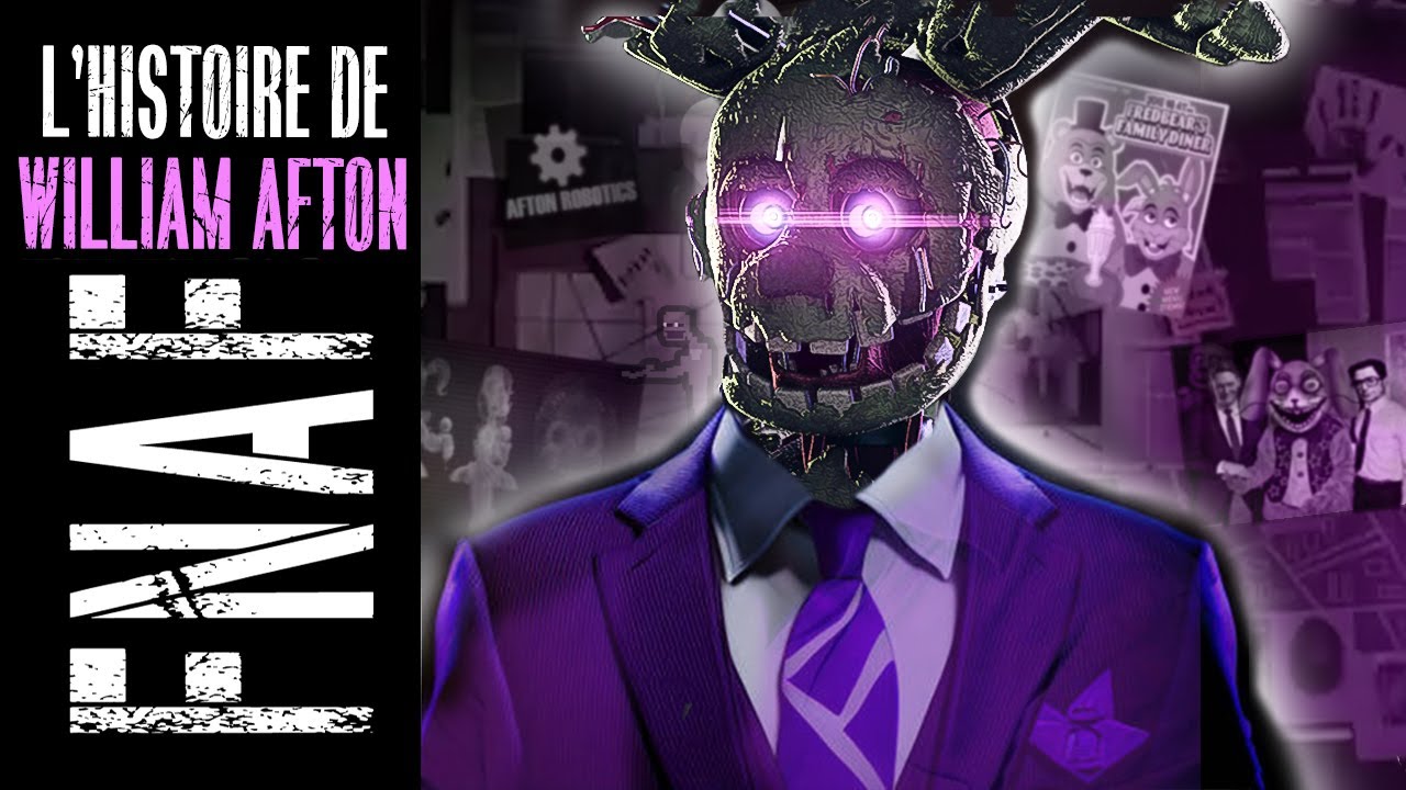 FNAF : L'histoire complète de William AFTON - YouTube
