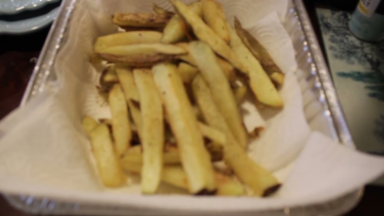 Twice fried French fries! - YouTube