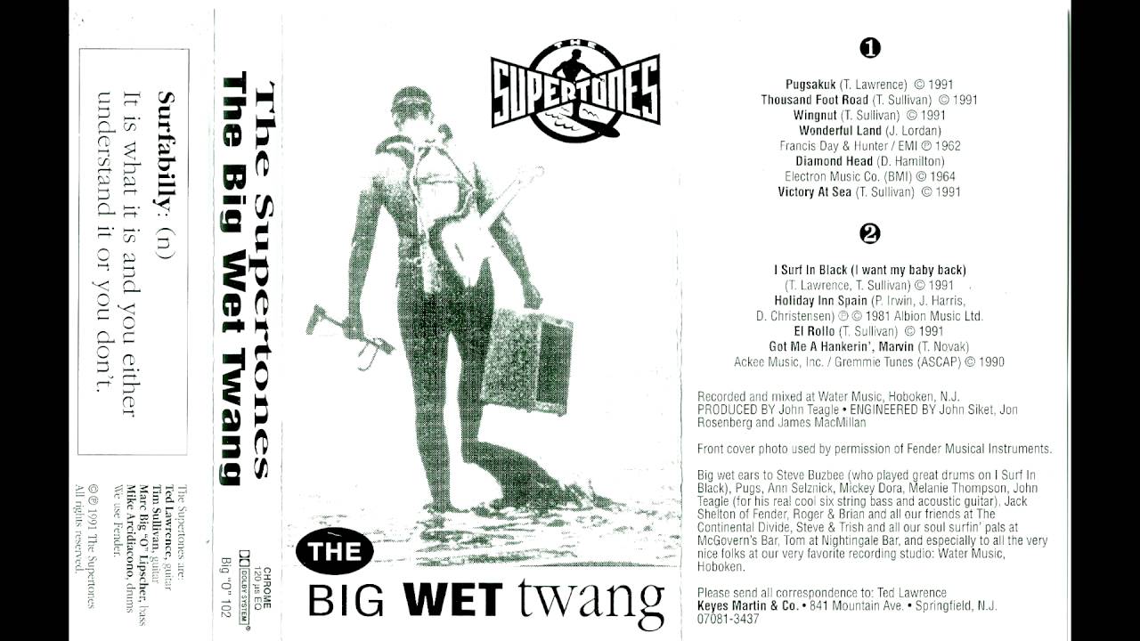 THE SUPERTONES THE BIG WET TWANG THE COMPLETE ALBUM 1990 - YouTube