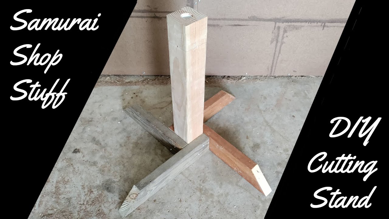 DIY Cutting Stand: How To Make One - YouTube