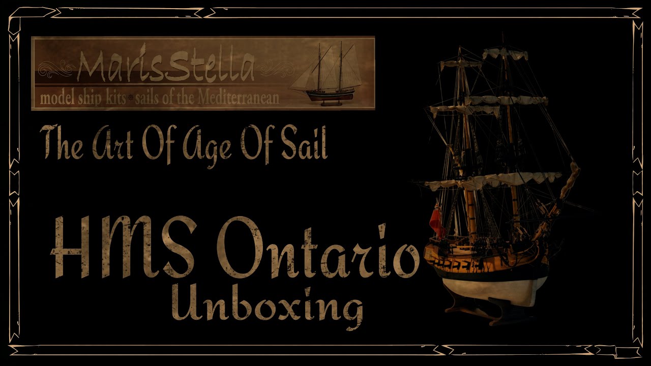 HMS Ontario Unboxing - YouTube