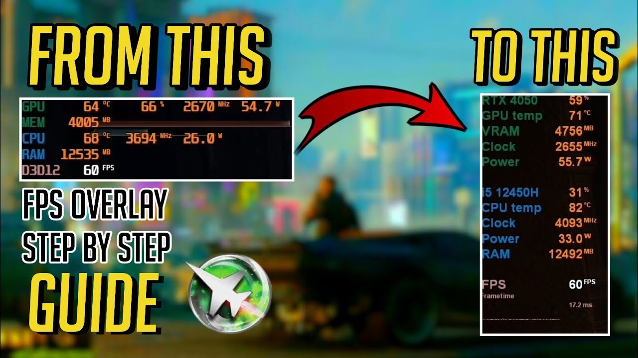 From Cluttered to Clean – FPS Overlay Tutorial (MSI Afterburner ...