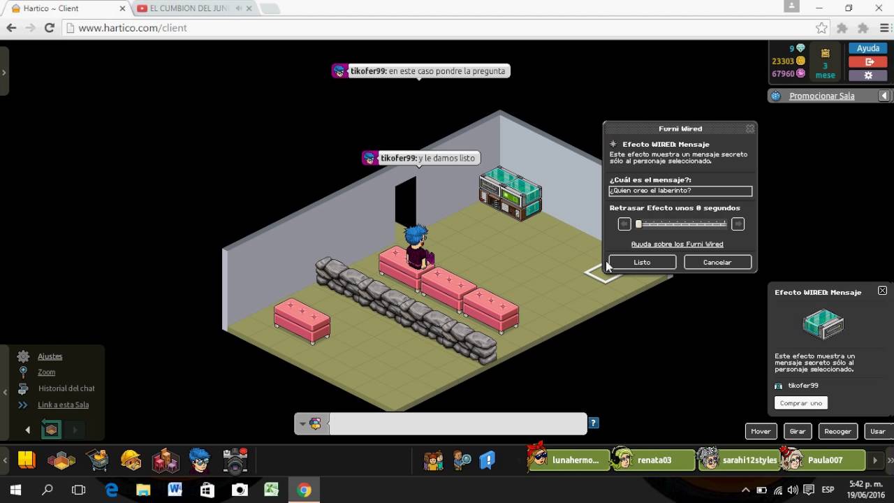Como Hacer Un Laberinto Con Wired Paso A Paso En Habbo Y Hartico - YouTube