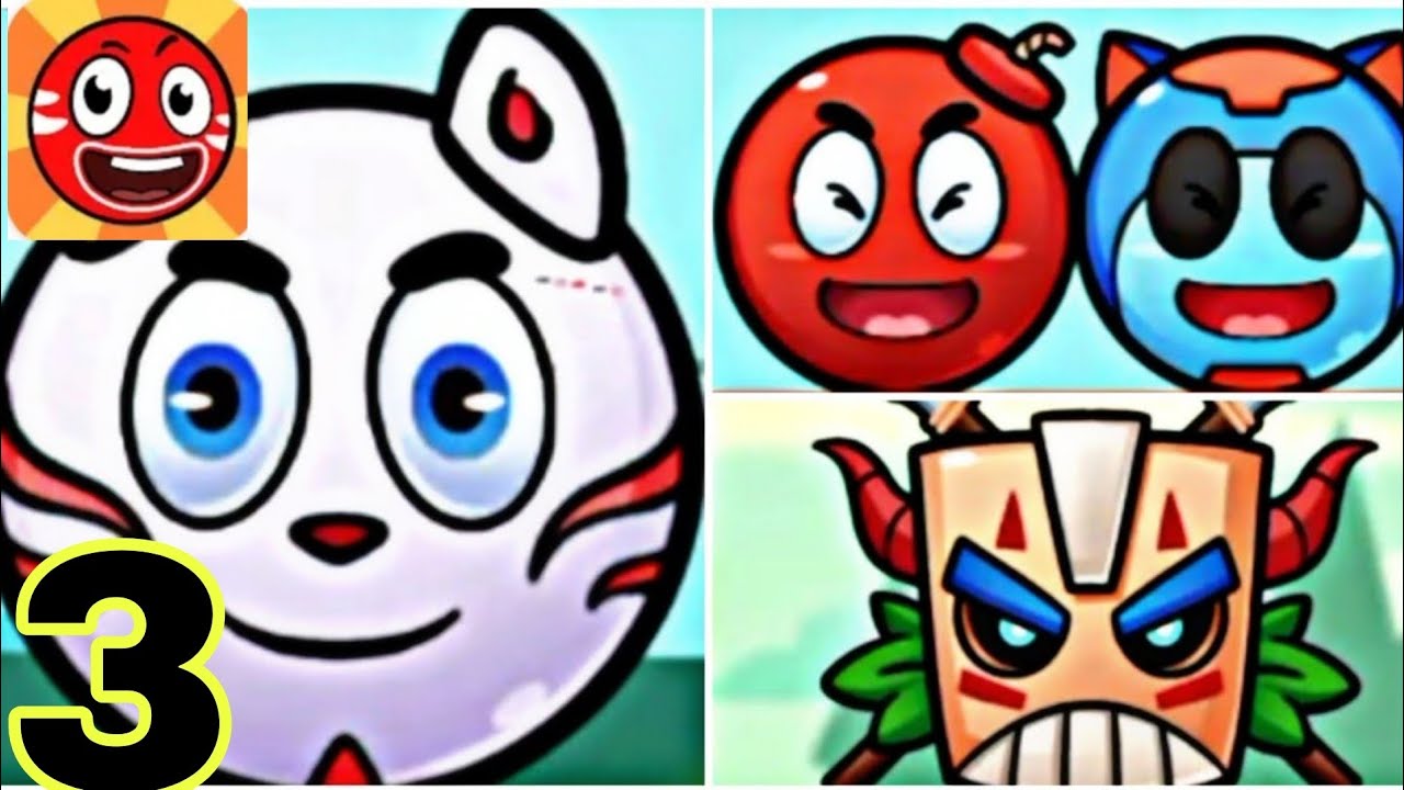 Red Ball 2021- Roller Ball: Bounce Ball Heroes Gameplay Walkthrough ...