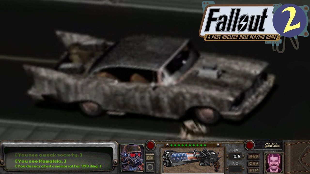 You Could Drive Cars in Fallout 2 - YouTube