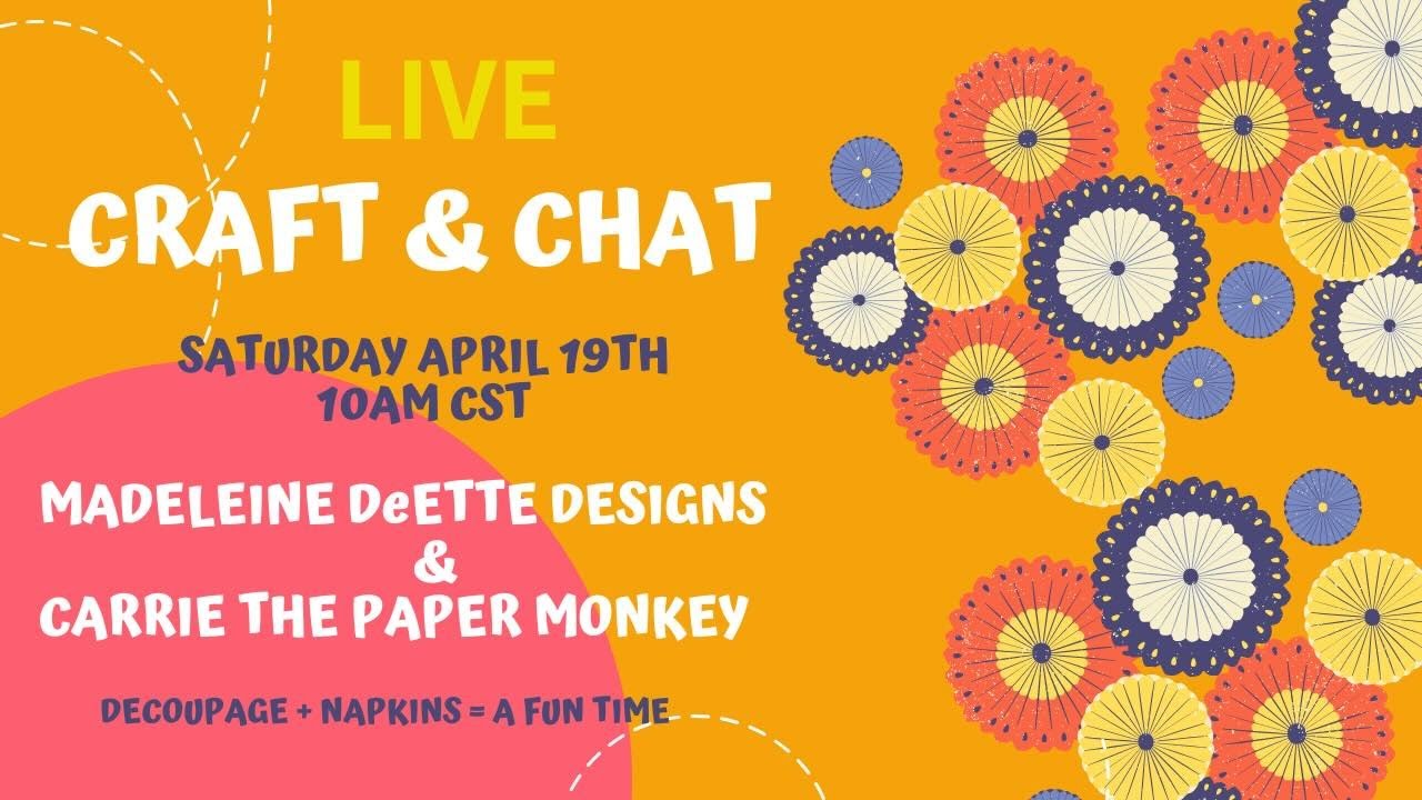 Live Craft & Chat - YouTube