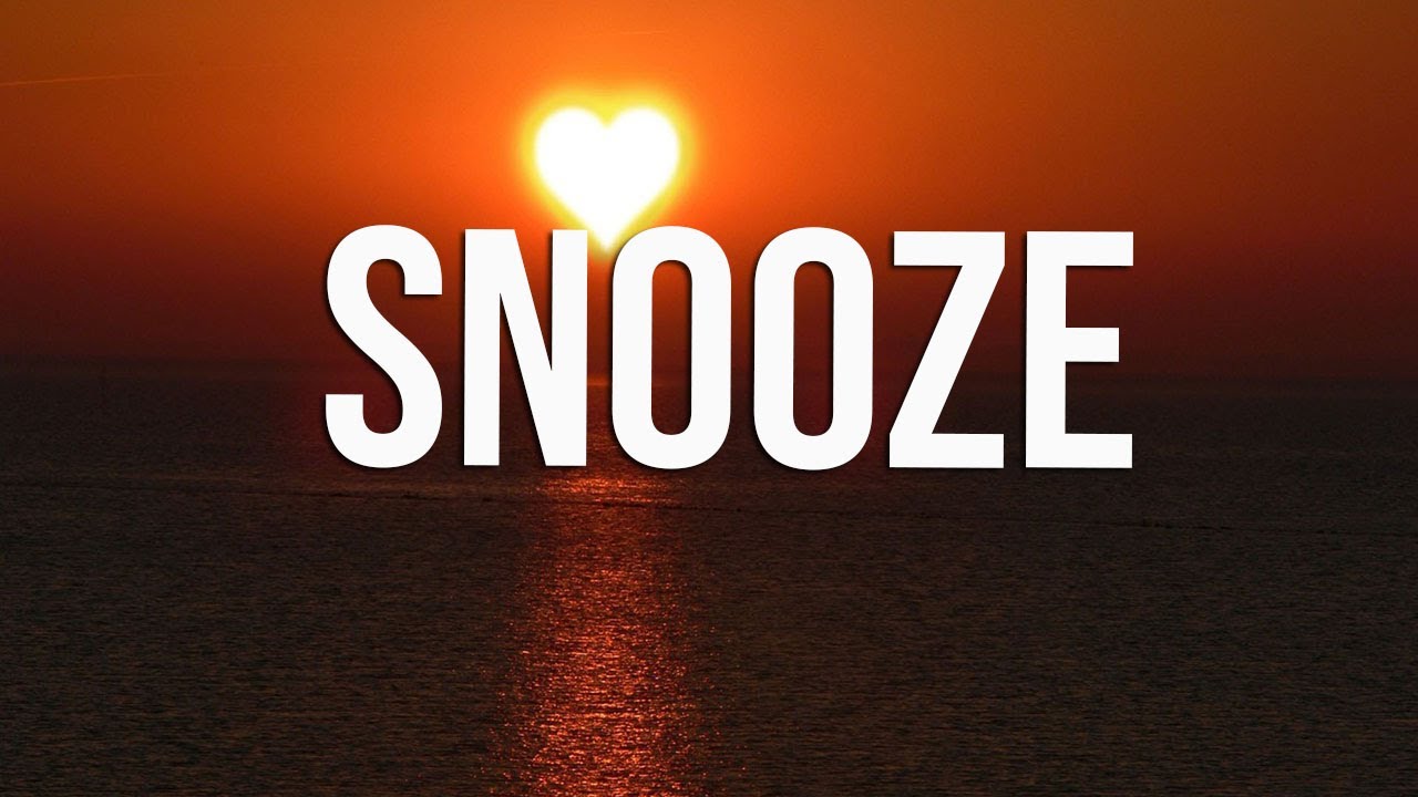 SZA - Snooze (Lyrics) - YouTube