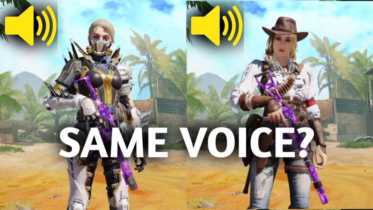 These Two Different Characters Have Exact Same Voice! - YouTube