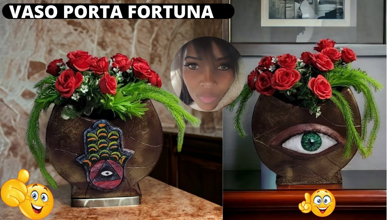 iComo hacer su Propio Vaso PORTA FORTUNA! iPASO A PASO! - YouTube