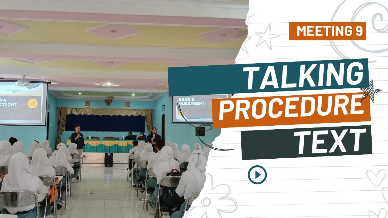 Meeting 9 (Watch the video and learn about procedure text) - YouTube