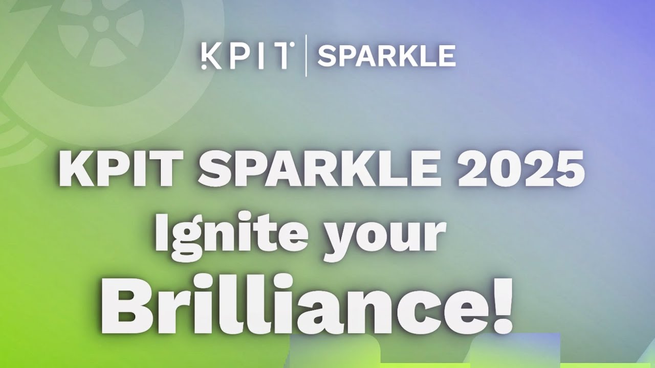 Sparkling Ideas for a Brighter Future: KPIT Sparkle 2025 - YouTube