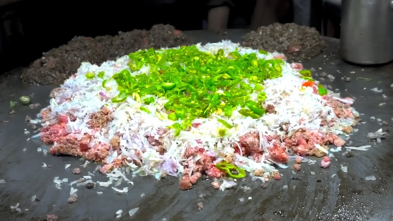 Cold cuts on a hot stove | Indian Street Food | ASMR (4K60) - YouTube