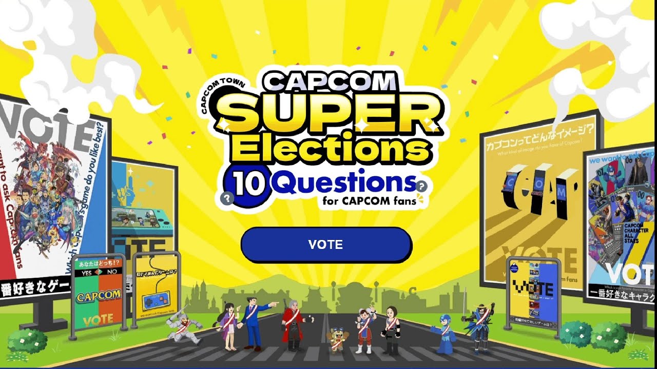 Please vote on this Capcom survey! - YouTube