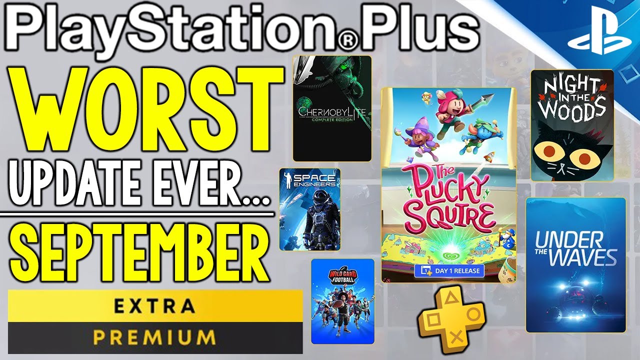 The WORST PS PLUS Update of All Time - 13 PS+ Extra/Premium September ...